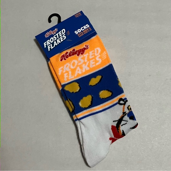 Kellogg'S | Accessories | Nwt Kelloggs Frosted Flakes Socks | Poshmark